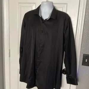 Vitarelli | Shirts | Mens Vitarelli Italian Black Dress Shirt | Poshmark